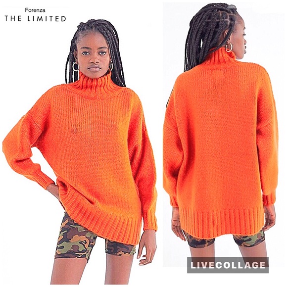The Limited | Sweaters | Vtg Forenza 98s Knit Turtleneck Limited ...